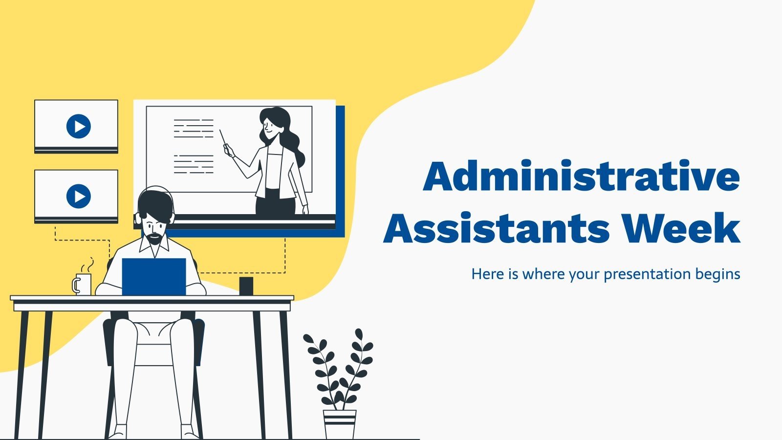Administrative Assistants Week | Google Slides & PPT template