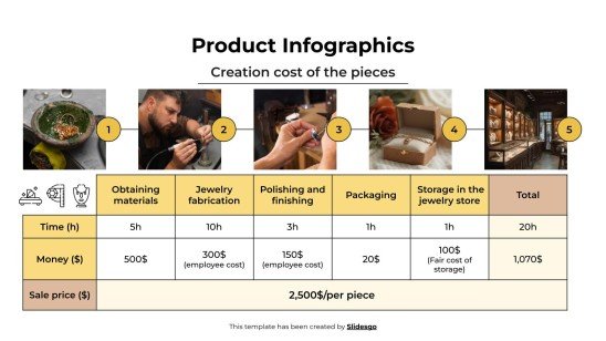 Product Infographics Template