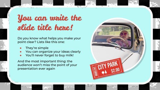 1950's Style Minitheme Presentation