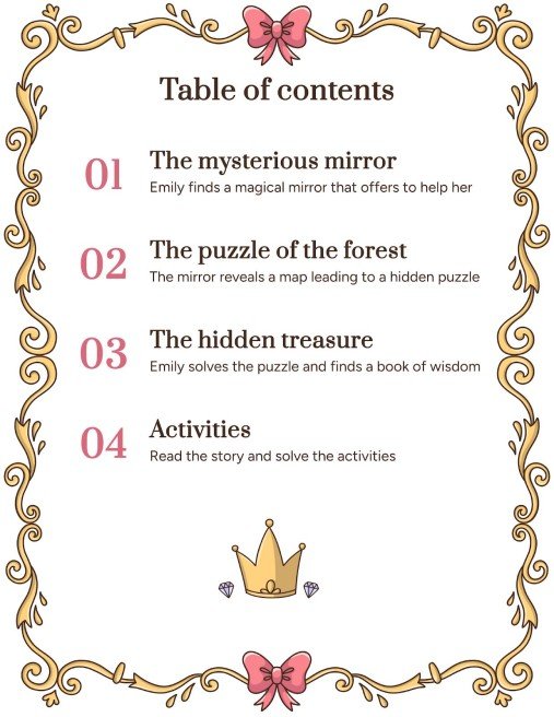 Princess Story Book Presentation