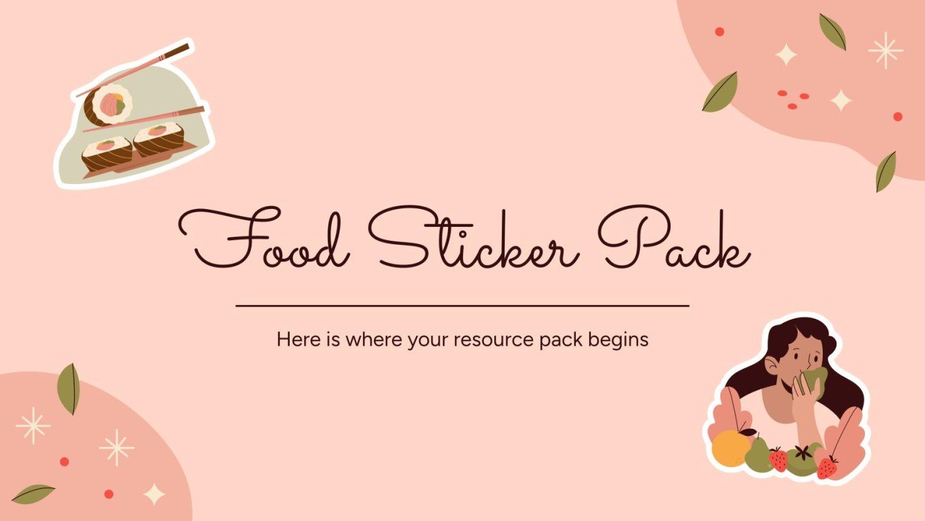 Kostenlose Stickerpack Google Slides- und PowerPoint-Vorlagen für ...