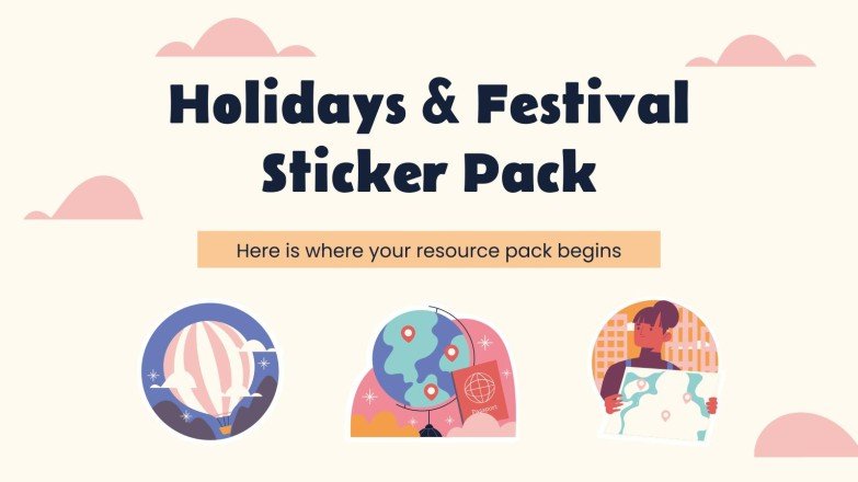 Free Sticker Pack Google Slides and Powerpoint templates