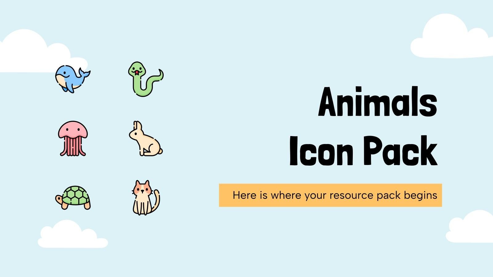 Free Icon Pack Google Slides and Powerpoint templates