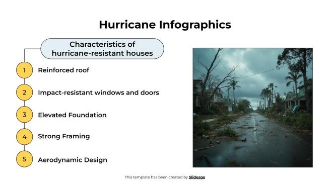 Hurricane Infographics Template