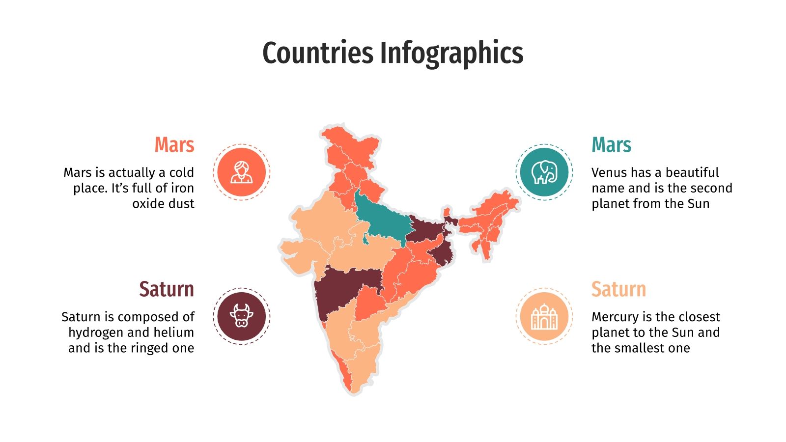 Countries Infographics for Google Slides and PowerPoint