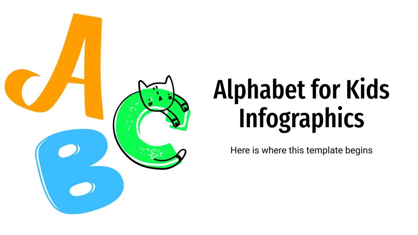 El abecedario para niños | Tema de Google Slides y PowerPoint