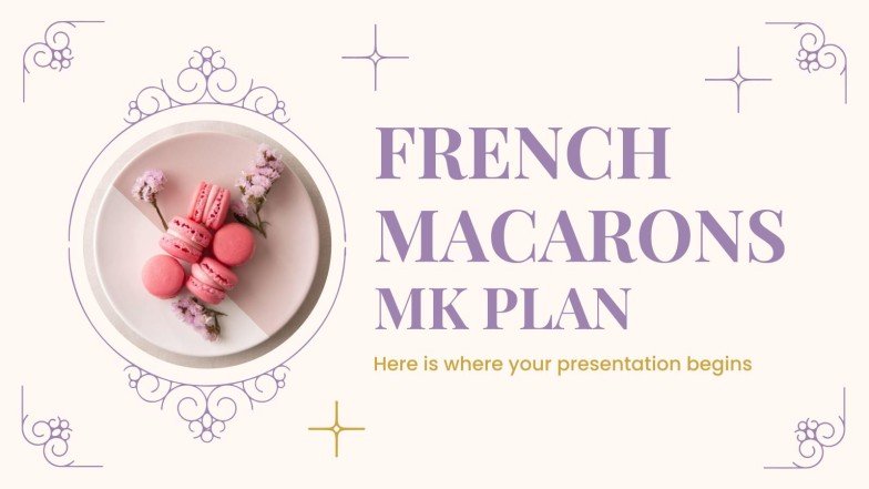 French Macarons MK Plan Presentation