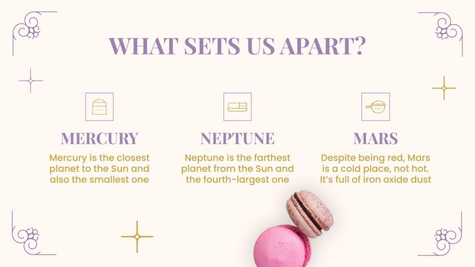 French Macarons MK Plan Presentation