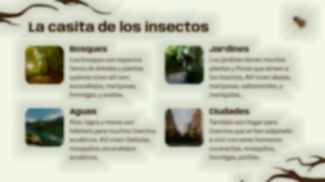 Insects Google Slides and PowerPoint Template