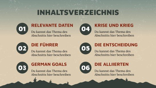 Germany in World War I Presentation