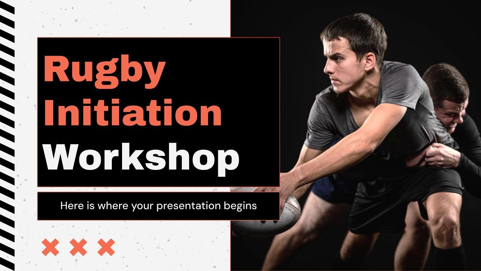Free Google Slides and PPT Templates inspired by rugby