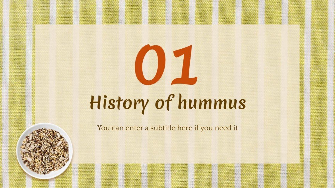 International Hummus Day | Google Slides & PPT template