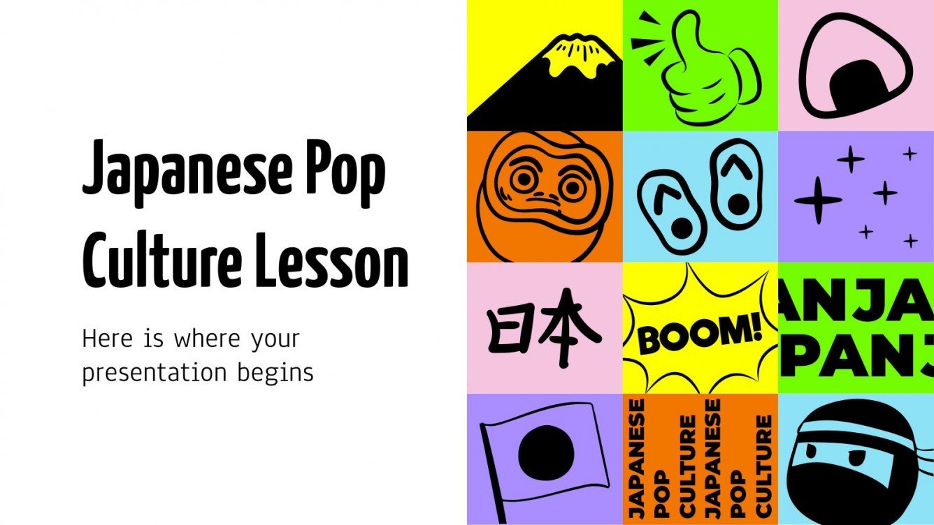 Free templates about Japan for Google Slides and PowerPoint