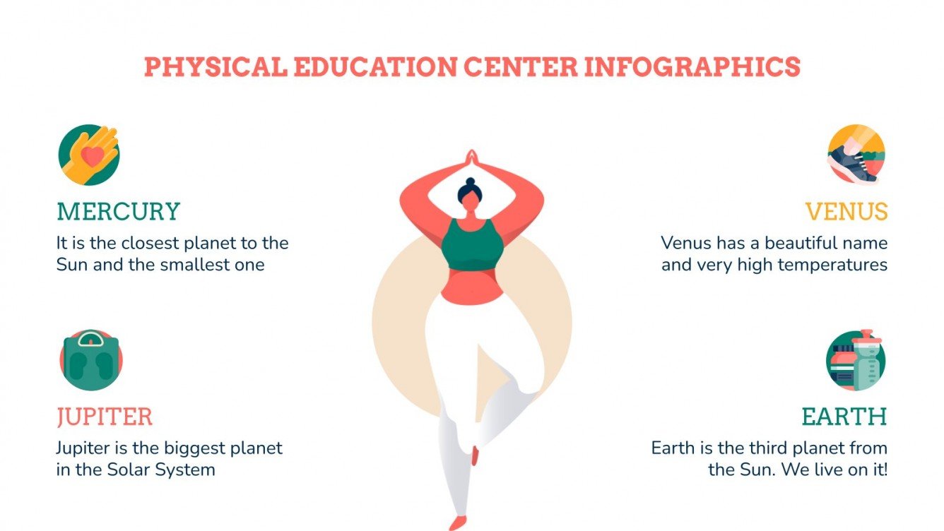 Physical Education Center Infographics | Google Slides & PPT