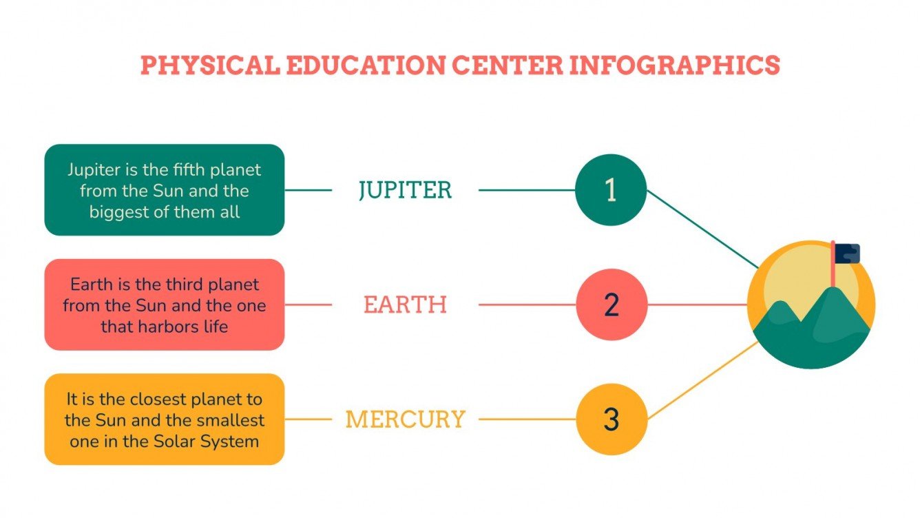 Physical Education Center Infographics | Google Slides & PPT