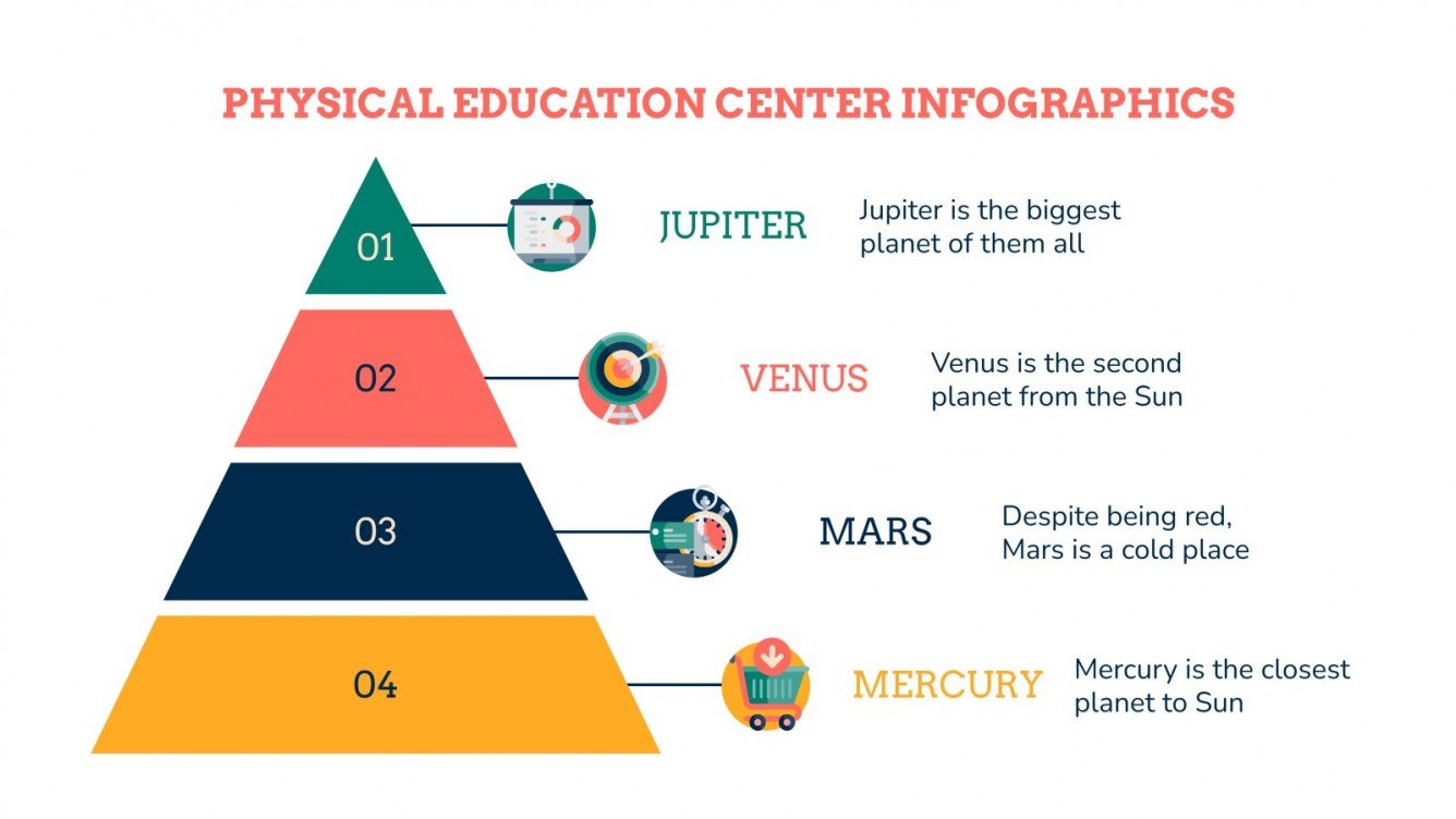 Physical Education Center Infographics | Google Slides & PPT