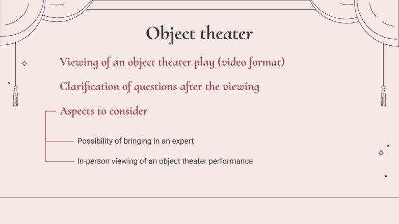 Object Theater Dynamics Presentation