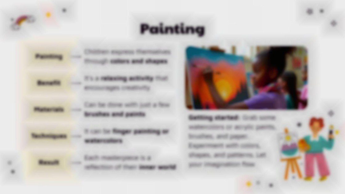 Cool Hobbies for Kids Presentation