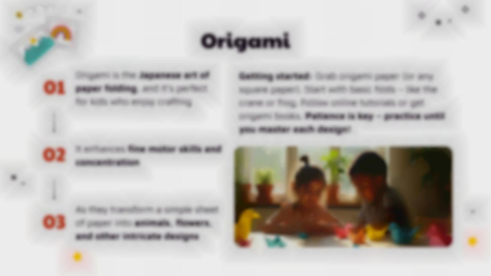 Cool Hobbies for Kids Presentation