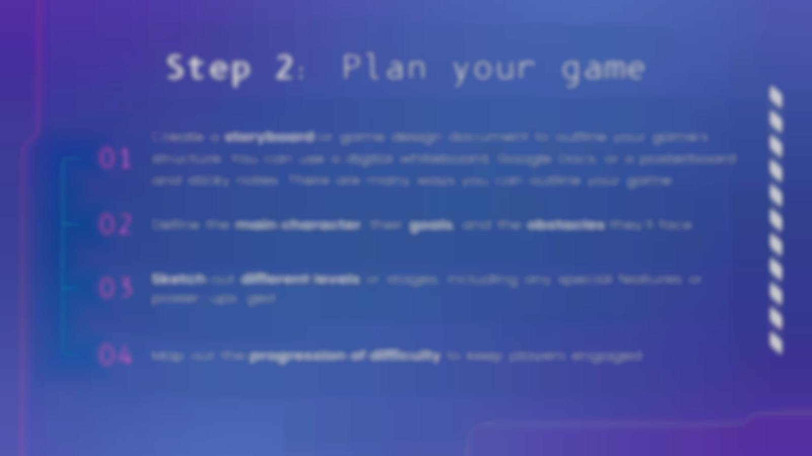 How to Create Your Own Game App Presentation
