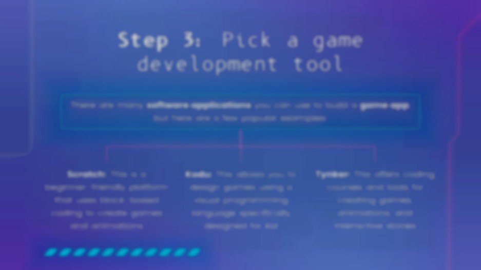 How to Create Your Own Game App Presentation