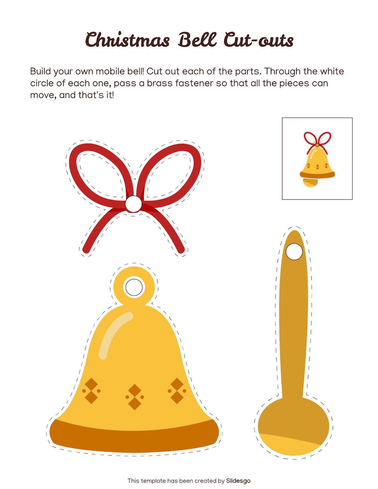 Christmas Bell Cut-outs Presentation