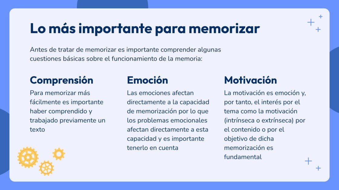 Apresentação Memorização e regras mnemônicas
