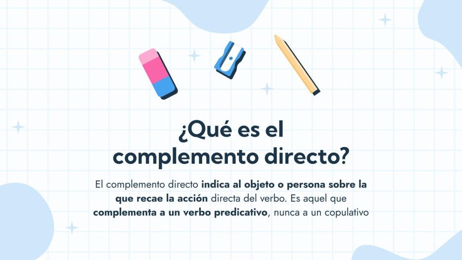 Direct Complement Presentation