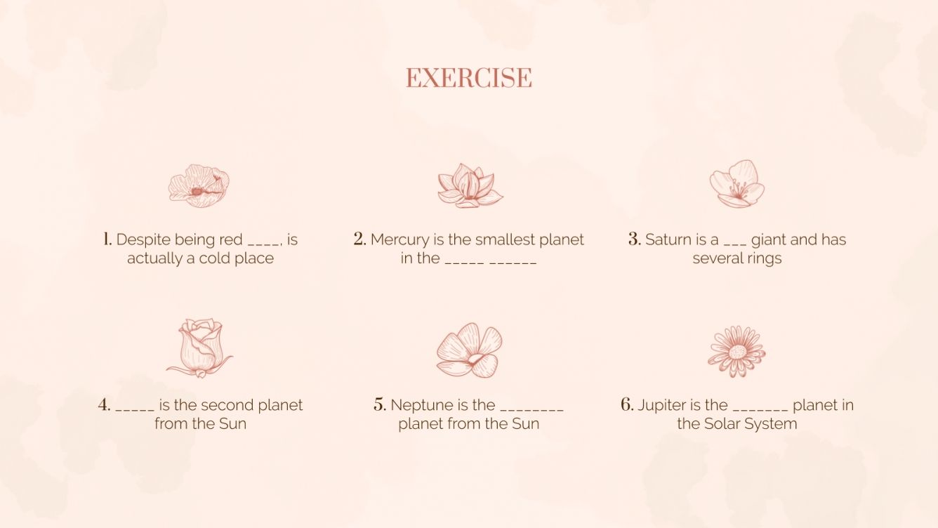 Aula de botânica | Modelo para Google Slides e PowerPoint