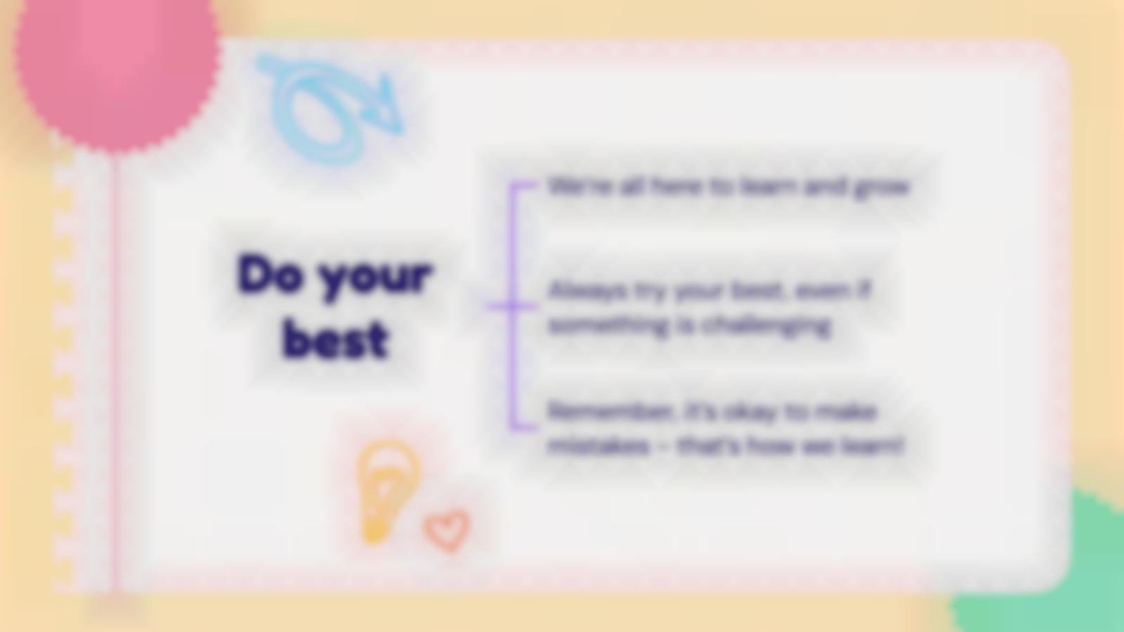 Star Rules for Super Students! Presentation