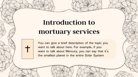 Community Services: Funeral Services & Mortuary Science