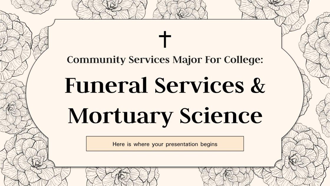 Free Google Slides & PowerPoint templates for funerals
