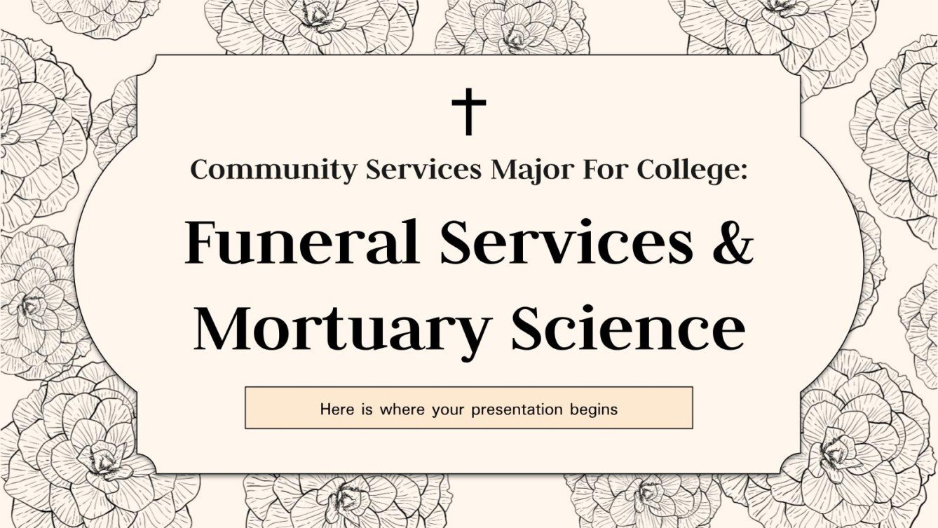 Free Google Slides & PowerPoint templates for funerals
