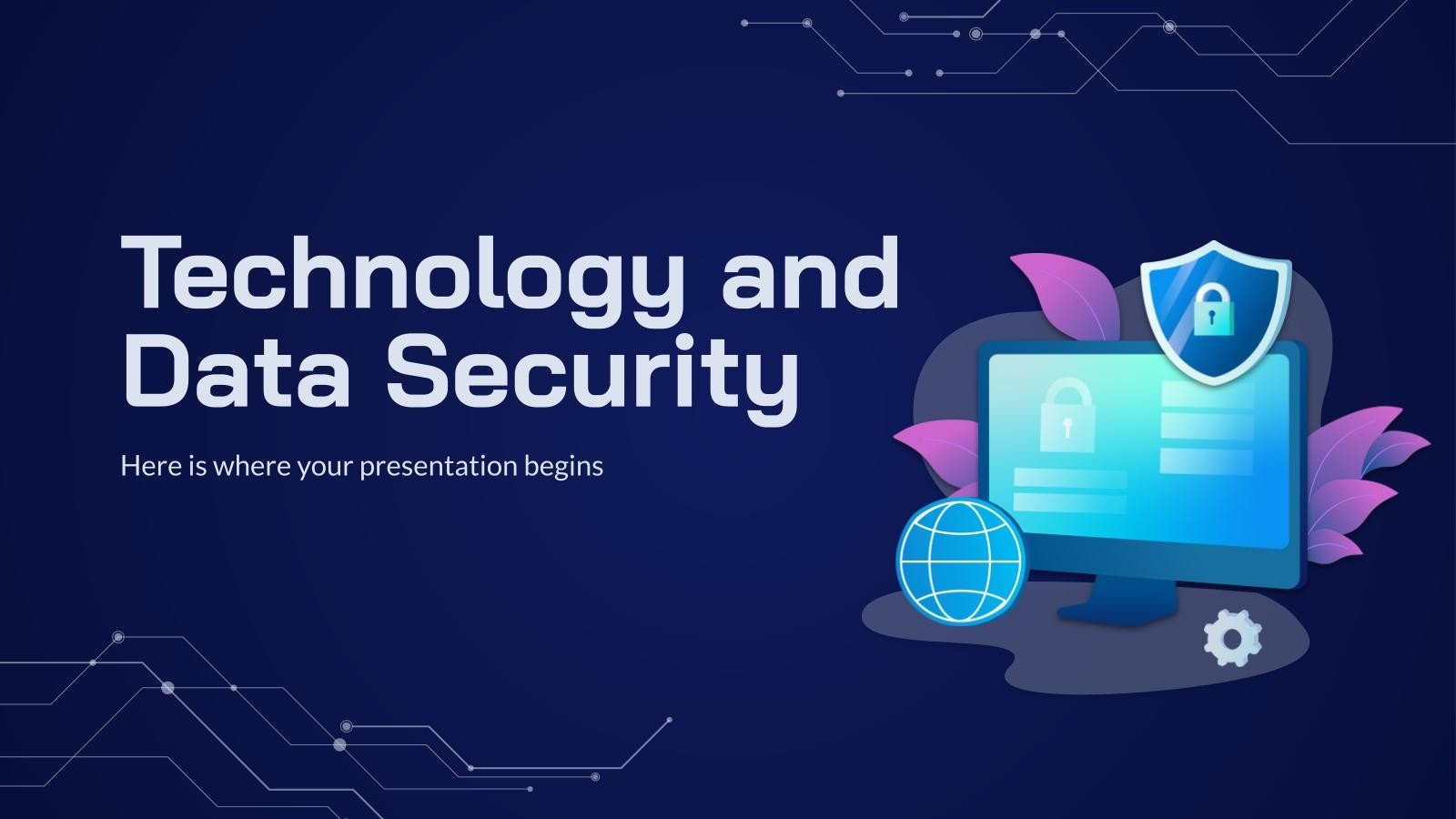 Technology And Data Security Presentation
