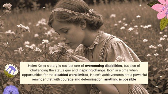 Helen Keller: A Remarkable Journey of Perseverance