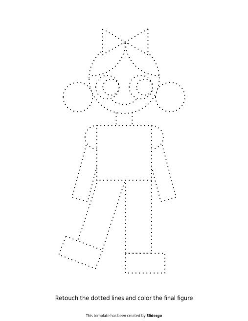 simple shapes coloring book