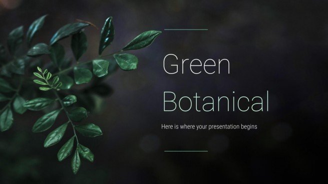 Free Green Google Slide themes and PowerPoint templates