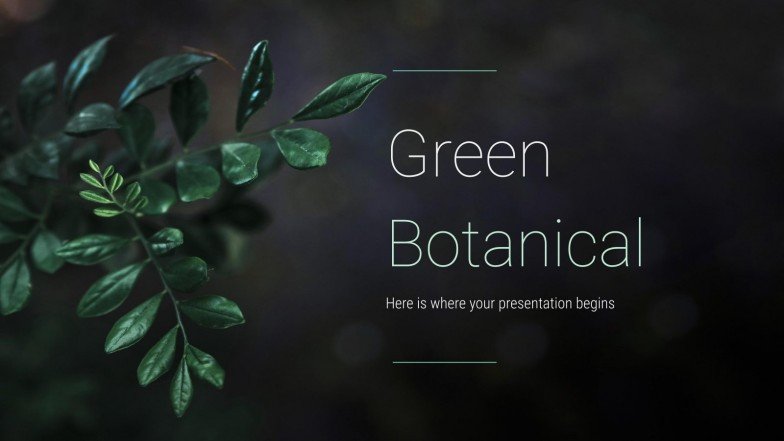 Free Green Google Slide themes and PowerPoint templates
