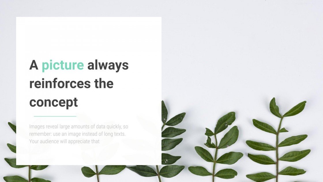 Green Botanical Google Slides and PowerPoint Template