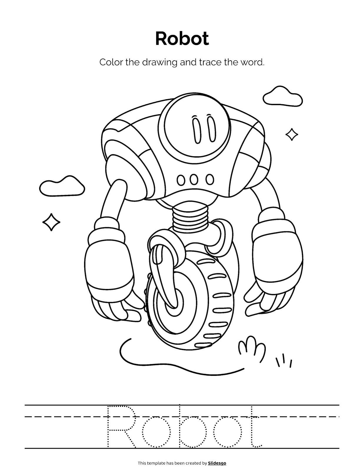 Alphabet P to T Coloring Book Template