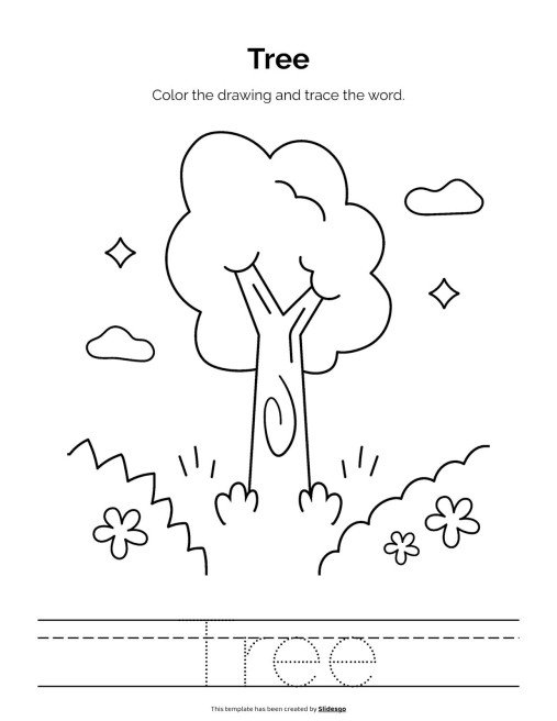 Alphabet P to T Coloring Book Template