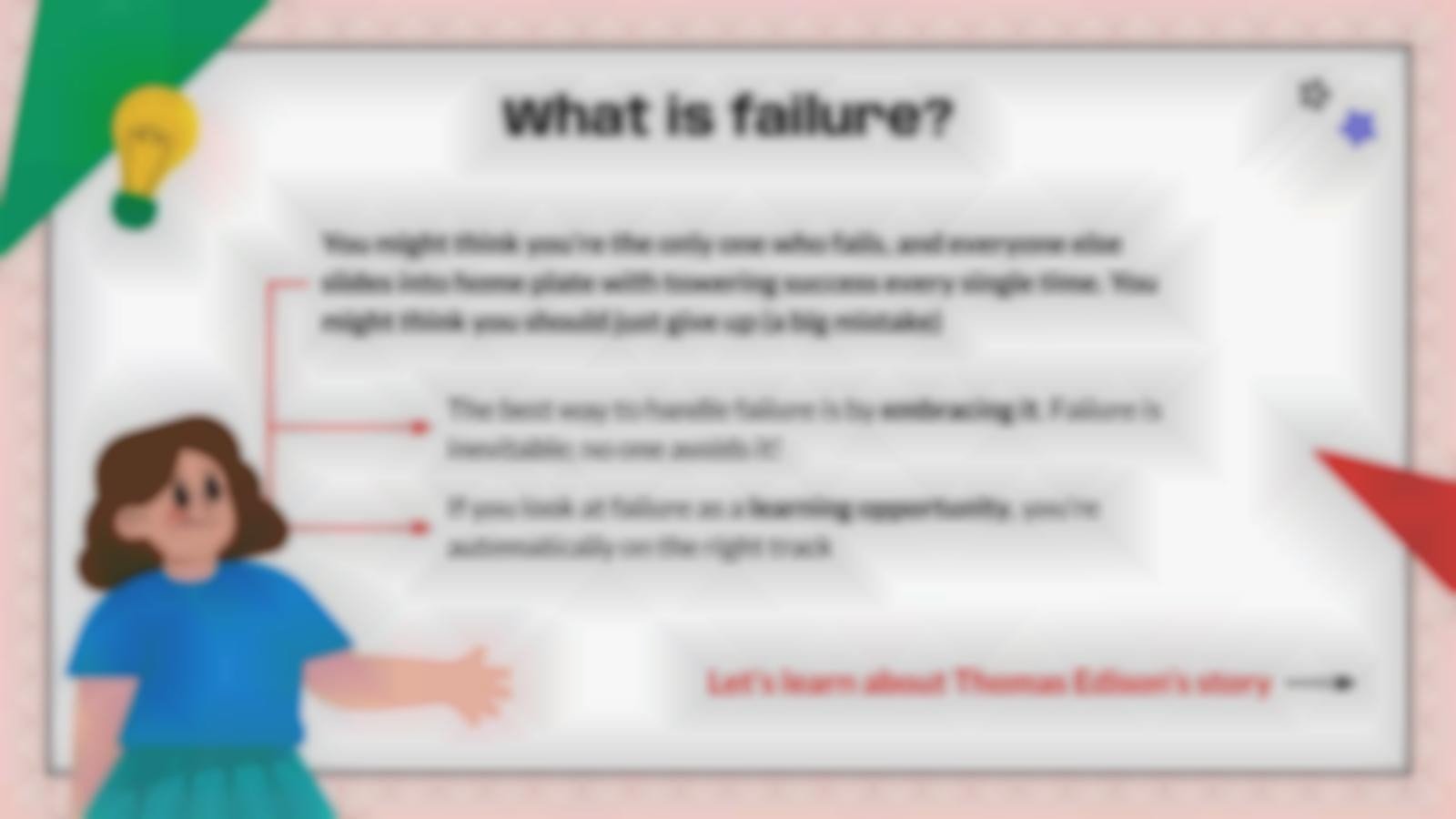 Kids Life Skills Series 2: Learn From Failure Presentation