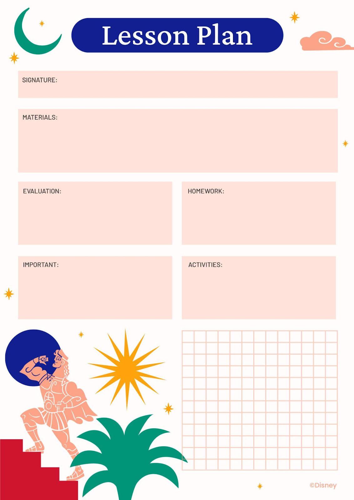 Hercules Lesson Plan Presentation