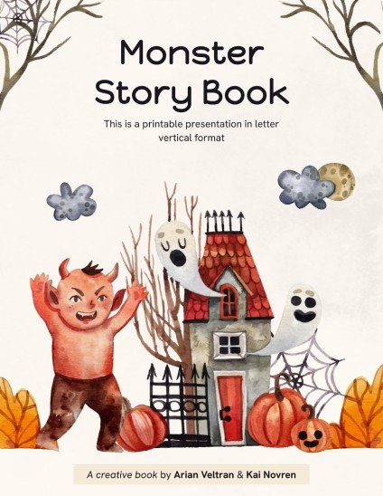 Monster Story Book Presentation