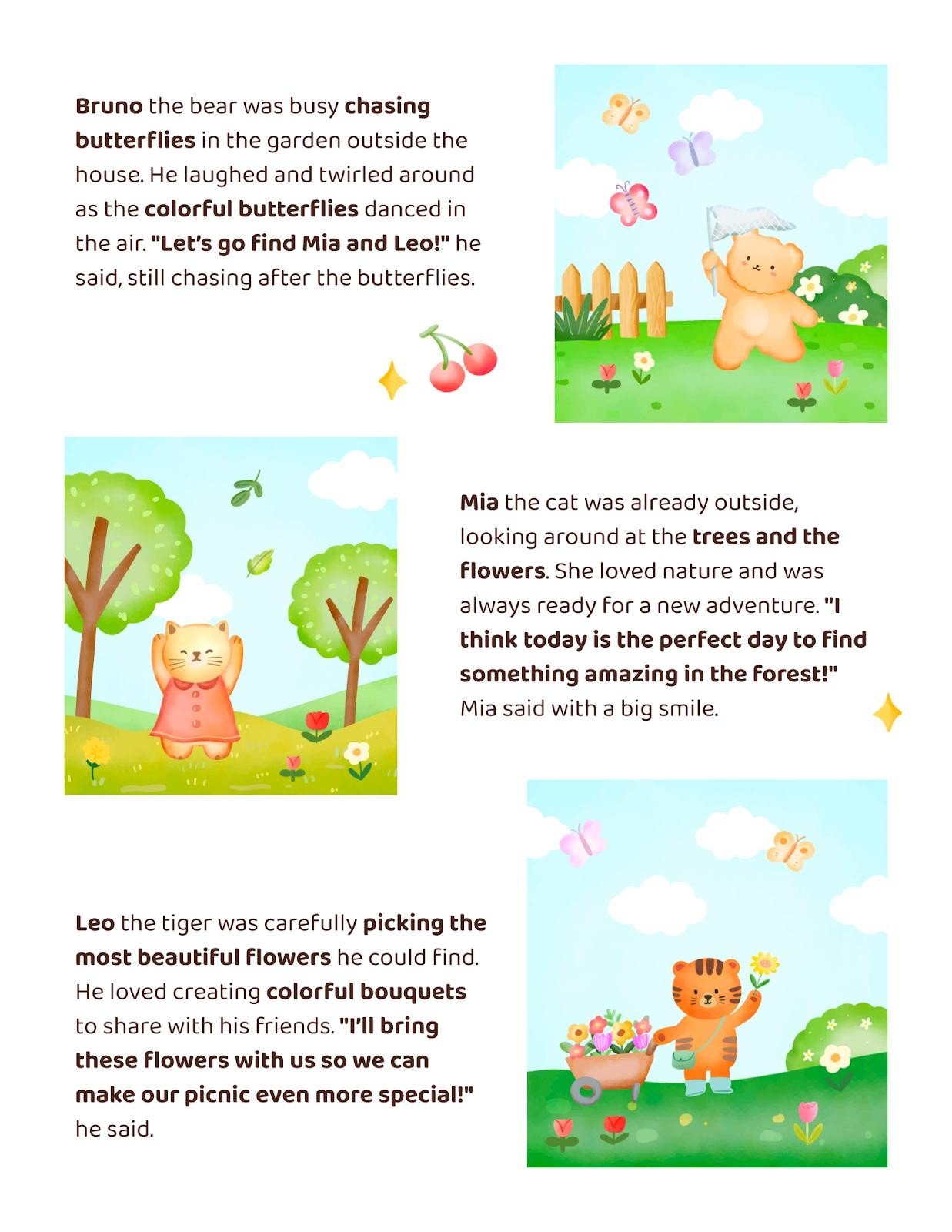 Forest Story Book Presentation