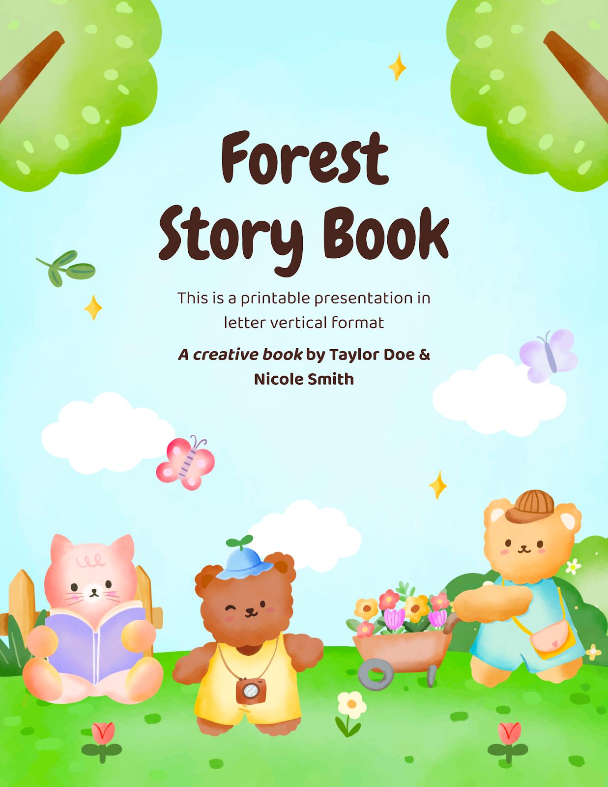 Forest Story Book Presentation