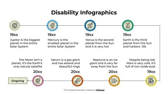 Disability Infographics Template