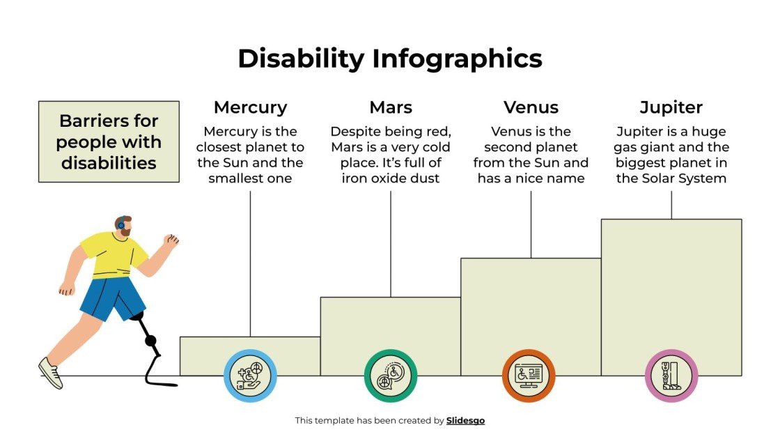 Disability Infographics Template