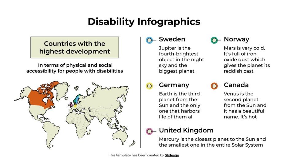 Disability Infographics Template
