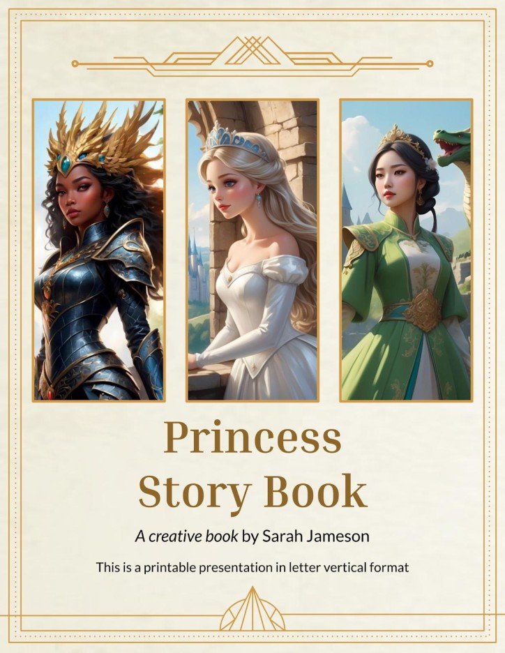 Princess Story Book Presentation